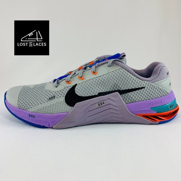 Nike | Shoes | Nike Metcon 7 Gray Purple Crossfit Mens Sizes New ...
